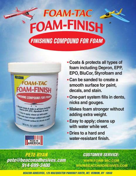 Foam-Finish Finishing Compound – Beacon Adhesives Online Store